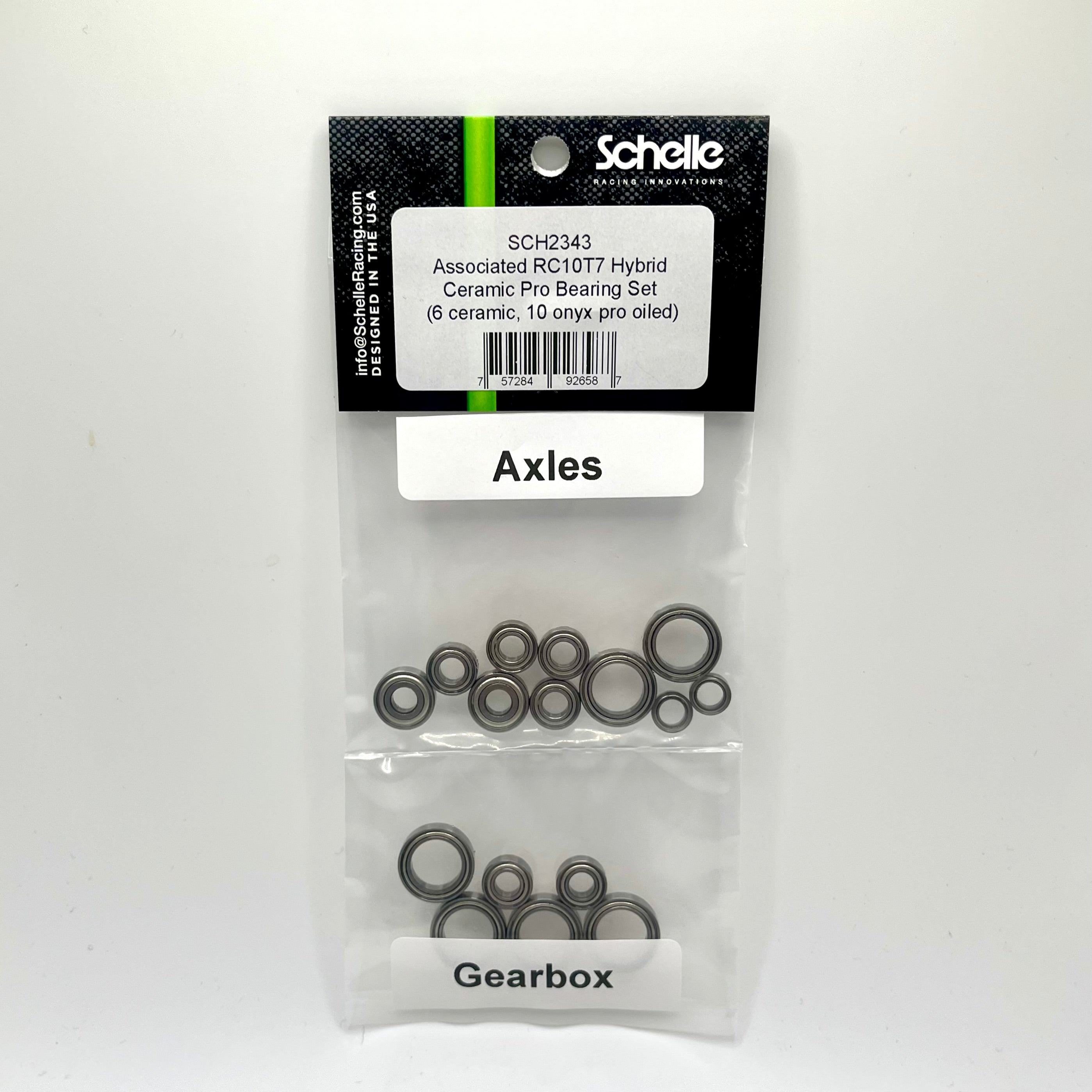 T7 / B7.1 3-Gear Hybrid Ceramic Pro Bearing Set – Schelle Racing